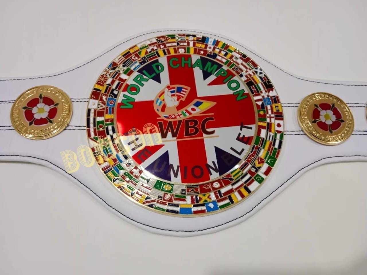 WBC Special Edition the Union World Boxing Championship White Strap Belt - Etsy