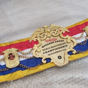 MUHAMMAD ALI Ring Magazine World Heavyweight Championship Belt - Etsy