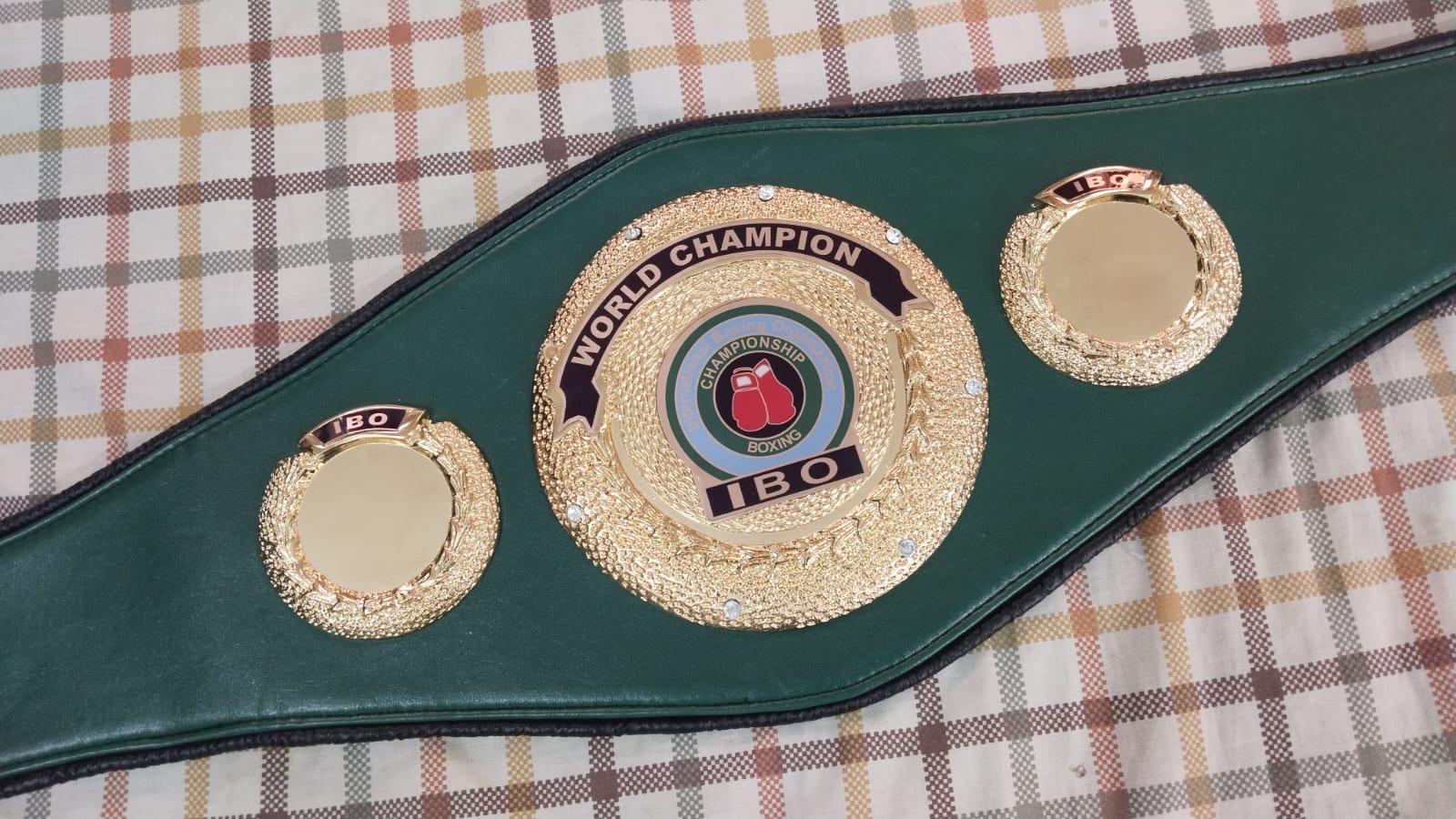 IBO BOXING Championship Title Belt Adult Size 3D Design - Etsy