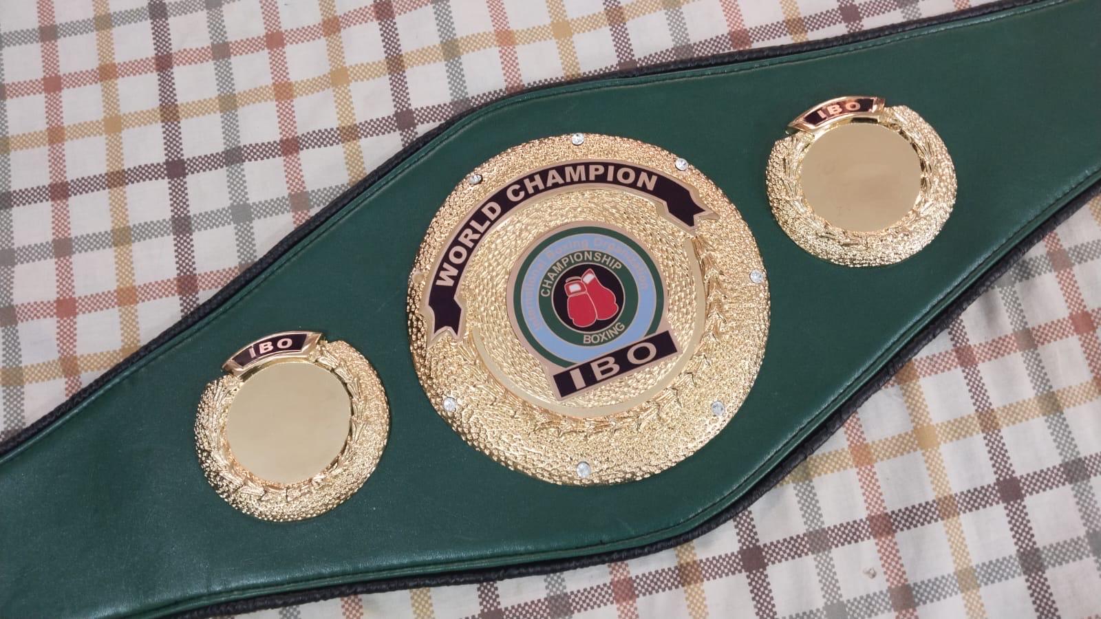 IBO BOXING Championship Title Belt Adult Size 3D Design - Etsy