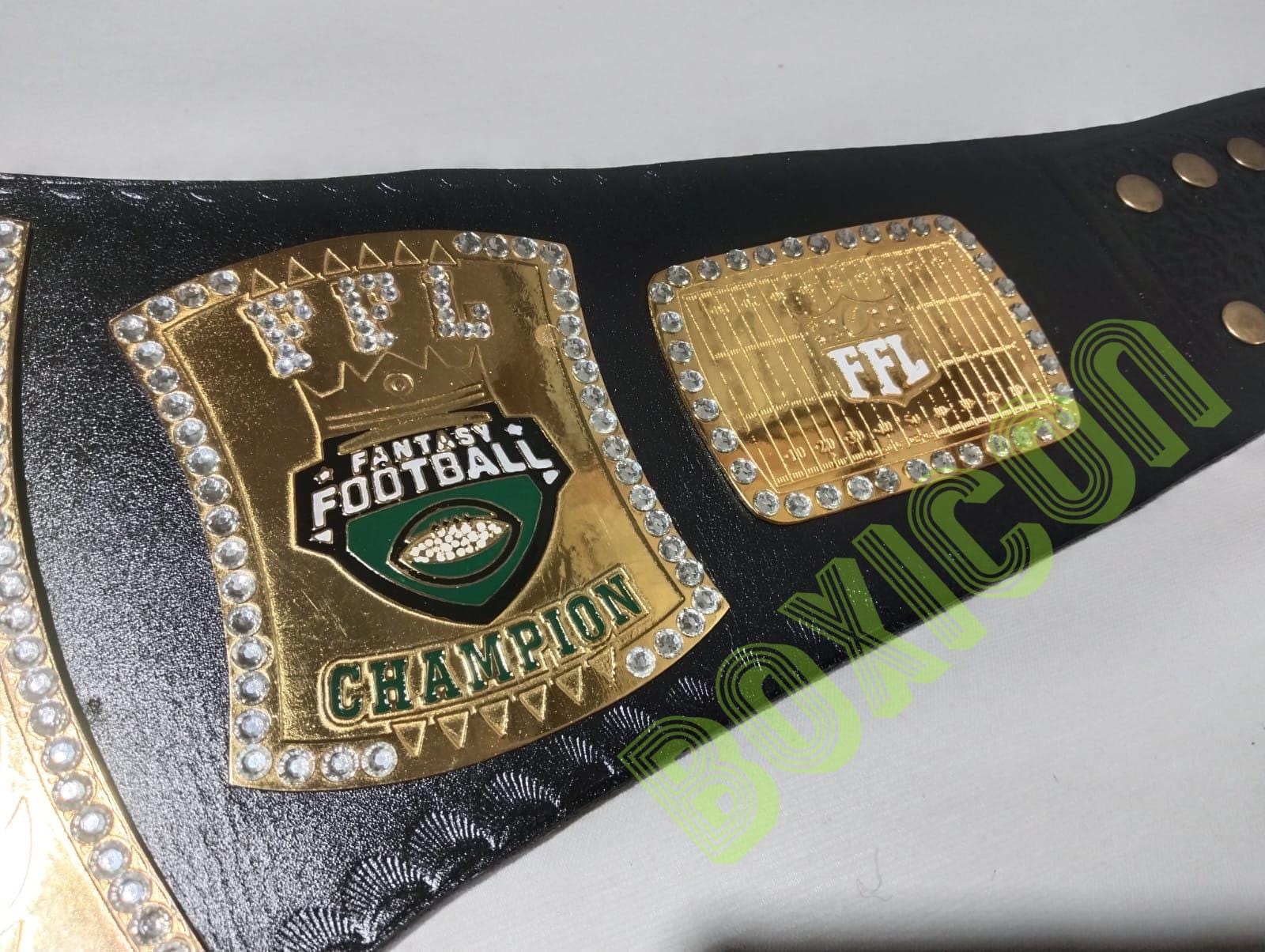 NEW FFL Fantasy Football Custom Championship Spinner Belt High Quality ...