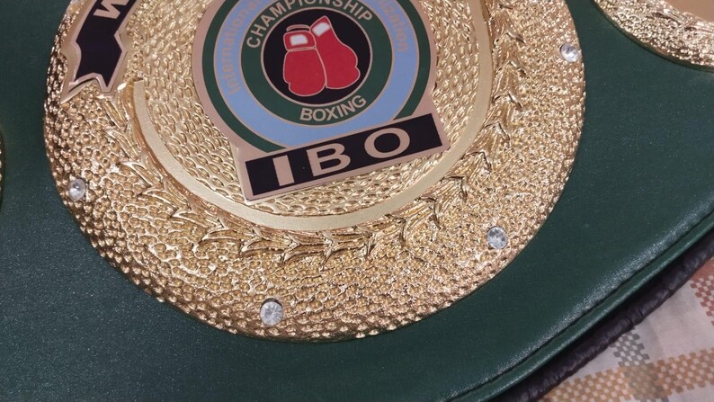 IBO BOXING Championship Title Belt Adult Size 3D Design - B0055 - Etsy