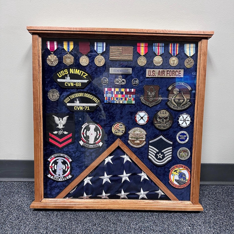 Air Force Shadow Box - Etsy