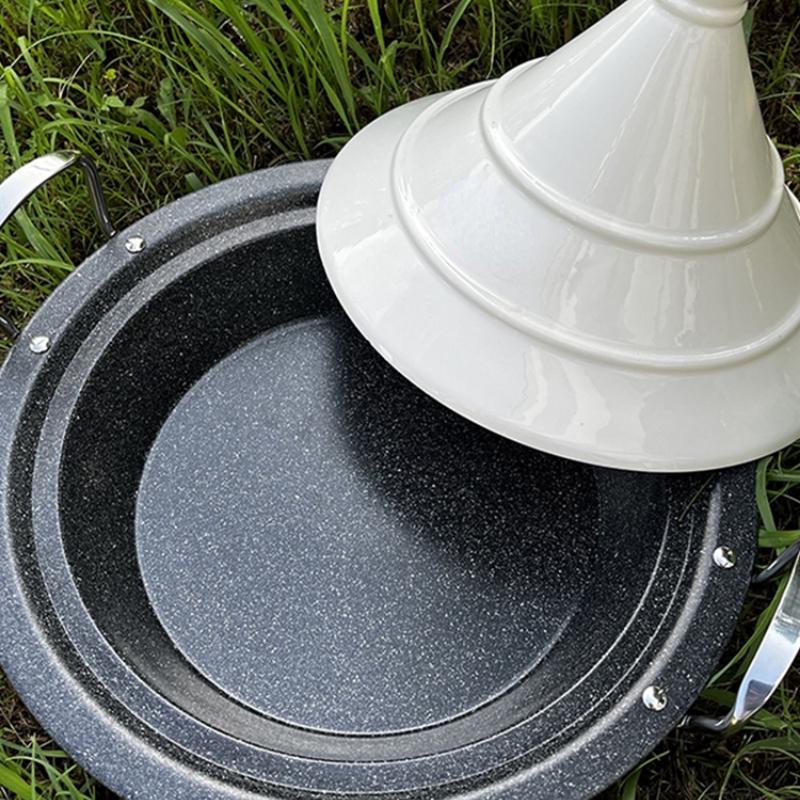 Authentic Moroccan Stainless Steel Tagine-high-quality White Cooking ...