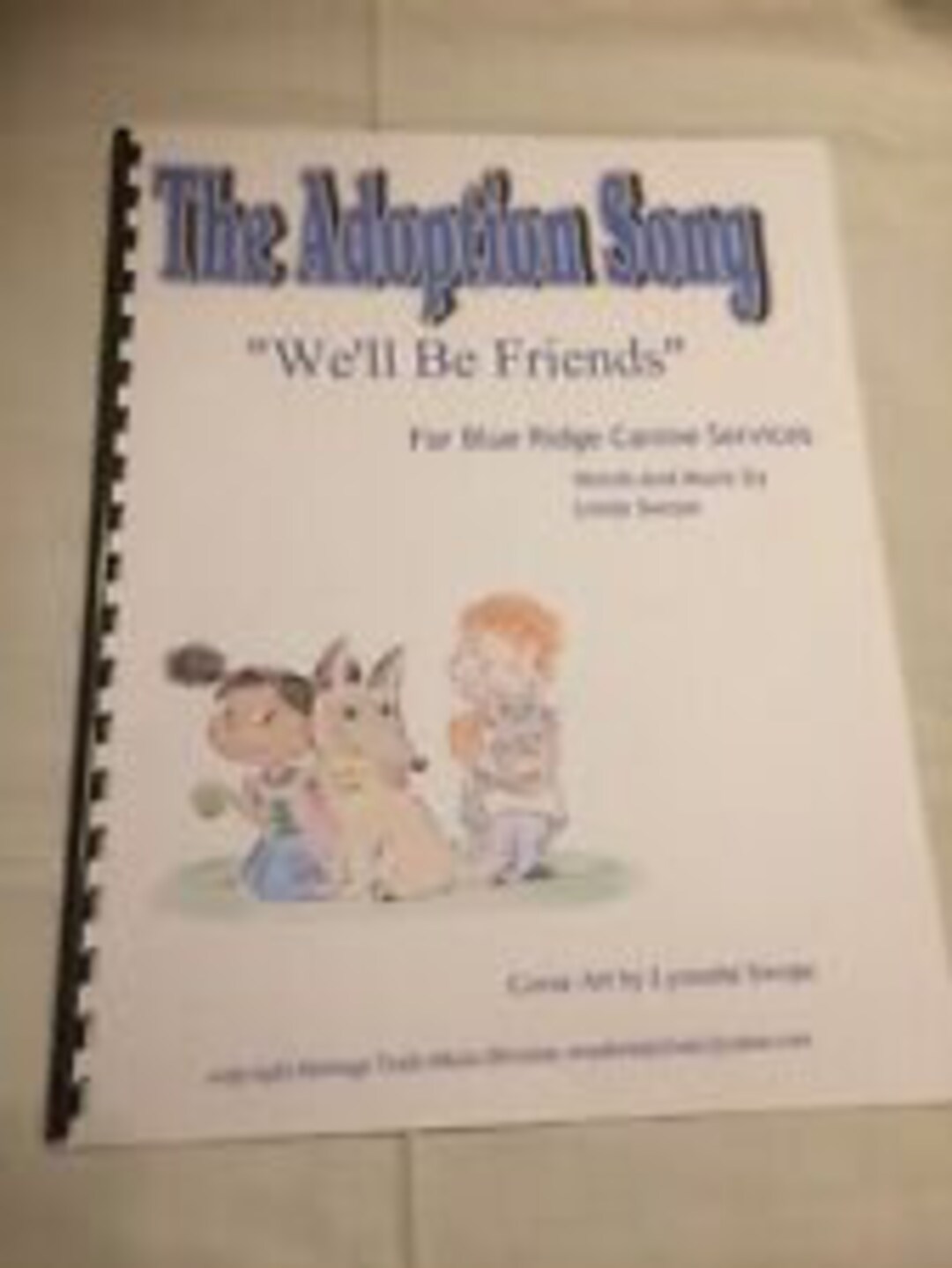 Well Be Friends the Adoption Song, Cute Song for Dog Rescue - Etsy