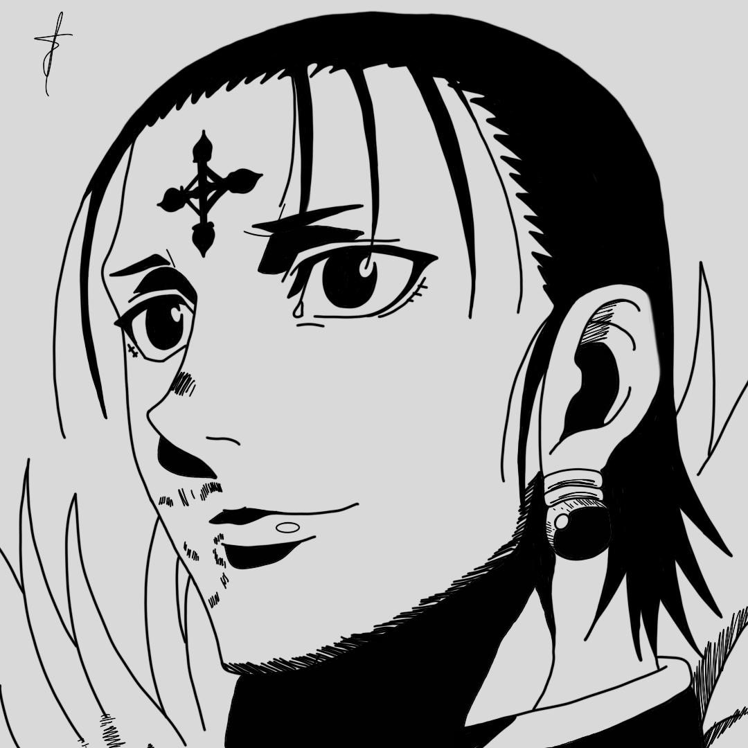 Chrollo Lucilfer HXH Decal to Use as a Sticker And/or Posters - Etsy