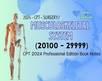 2024 CPT Surgery / Respiratory System Book Notes - Etsy