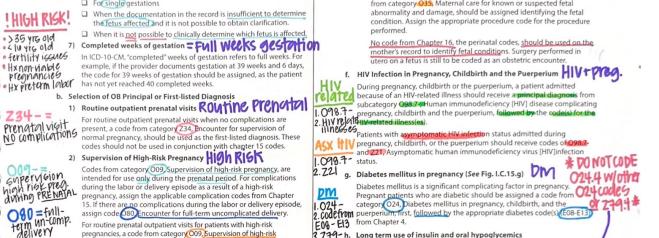 ICD-10-CM Guideline Notes (2025 - UPDATED) - Etsy