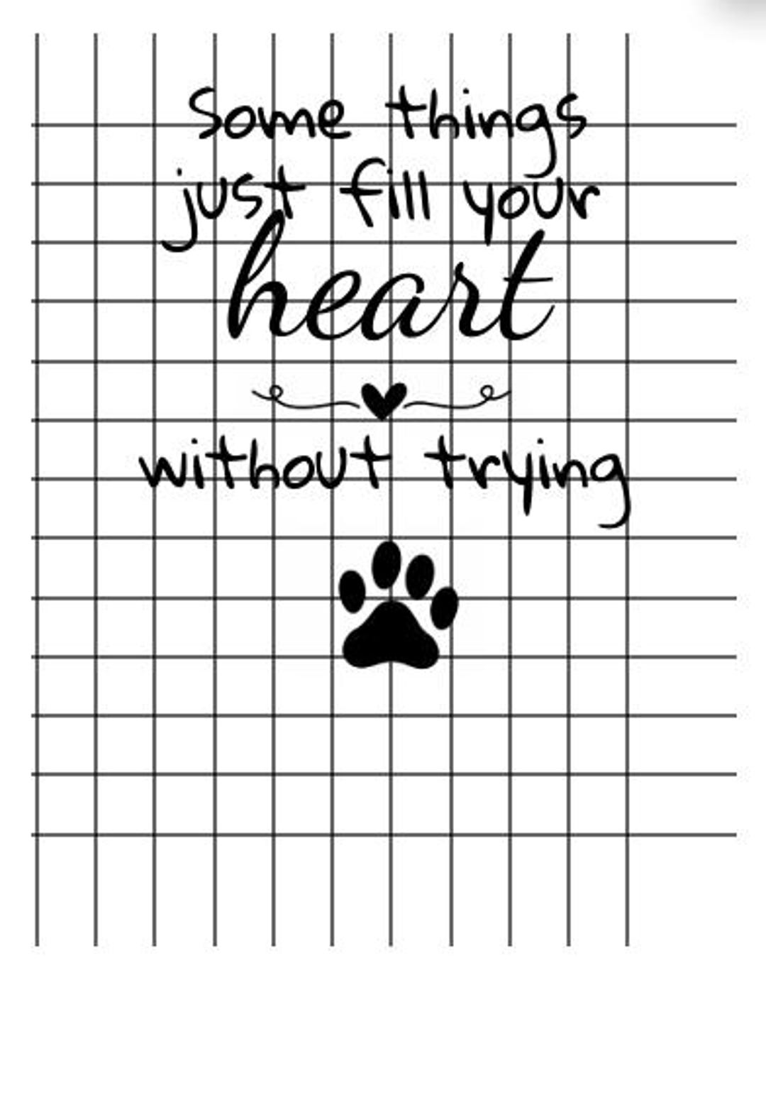 Cute Puppy Printable for Pet Owners Dog Decor for Living Room, Pet ...
