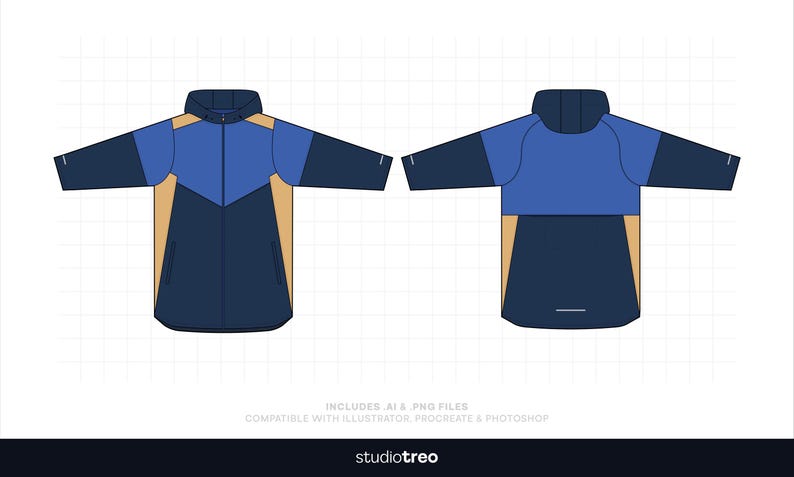 Gym Activewear Sports Kit Template Vector Digital Athletic Running ...
