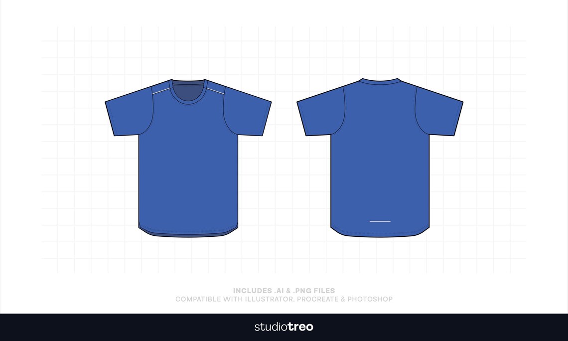Gym Activewear Sports Kit Template Vector Digital Athletic Running ...