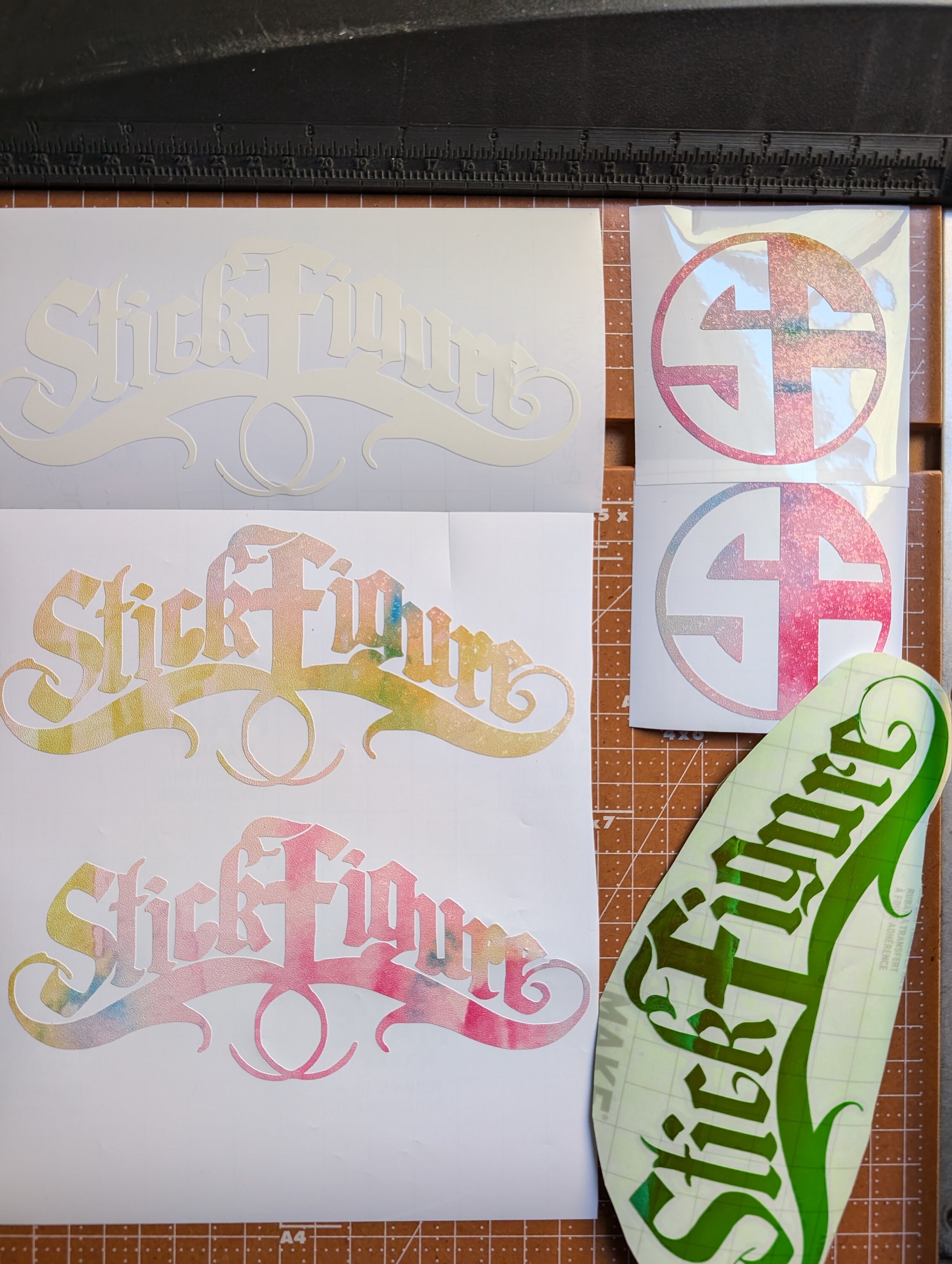 Reggae Stickers; Stick Figure Sticker; SF Sticker; Stick Family; Stick ...