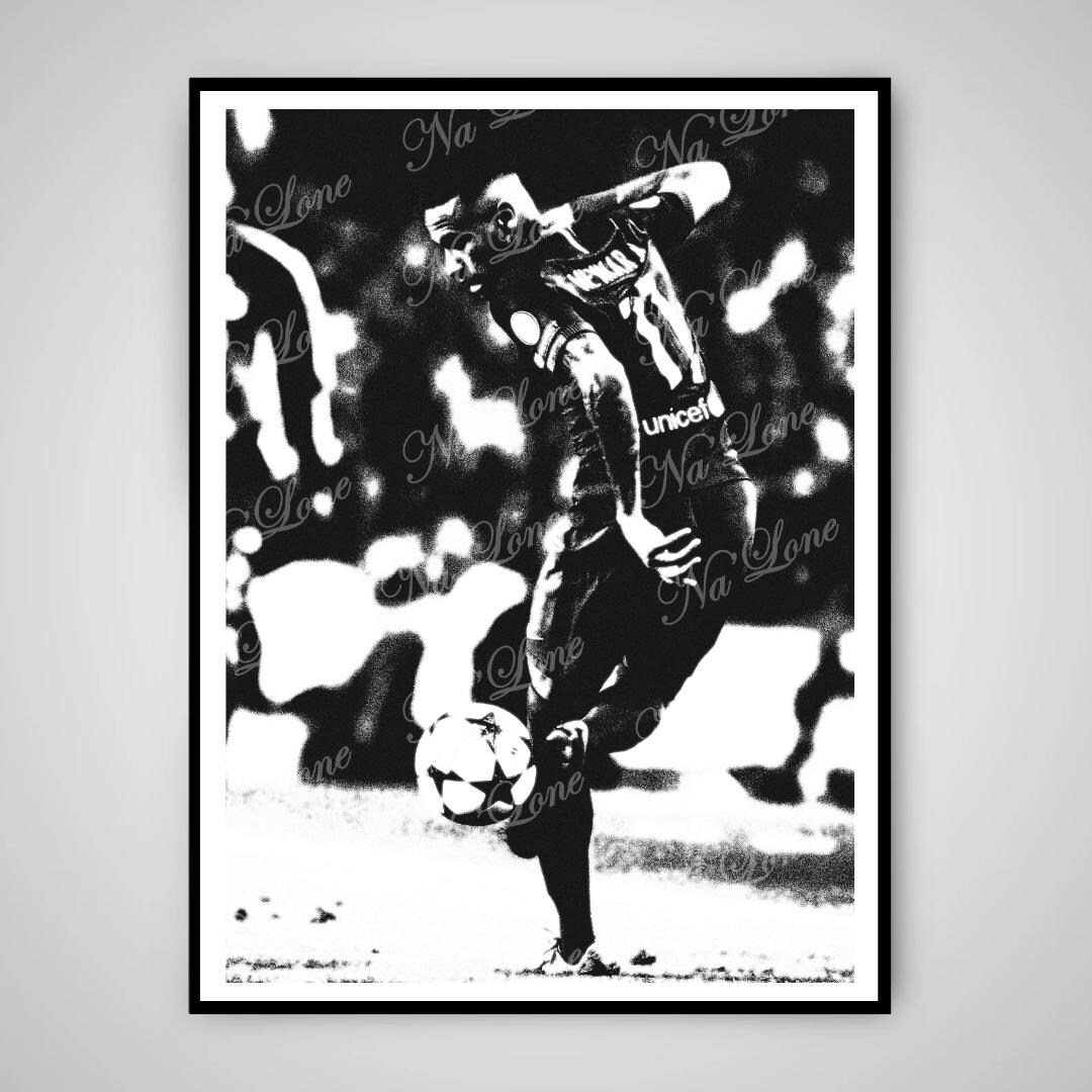 Neymar Junior Poster, Soccer Print, Neymar Print Decor, Football Legend, FC Barcelona PSG Print ...