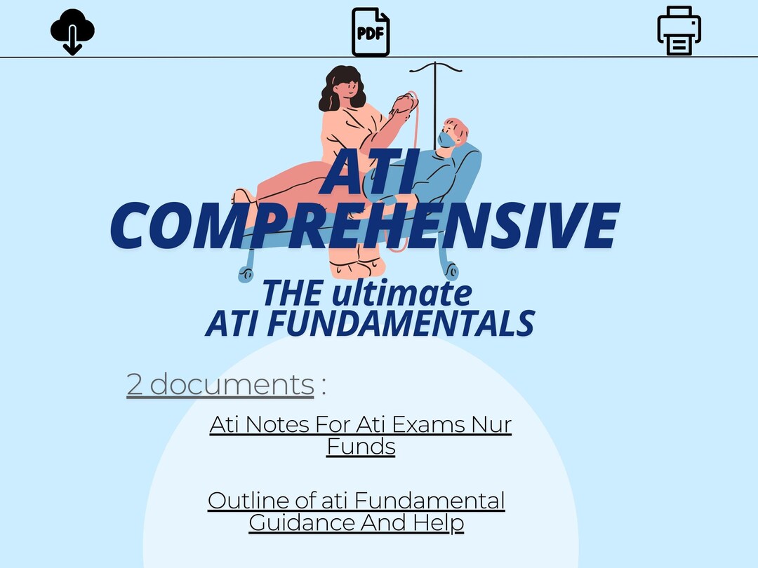 The Ultimate ATI Fundamentals Study Guide Notes | Comprehensive Nursing ...