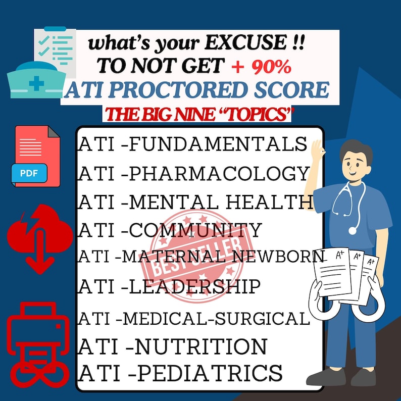 The Ultimate ATI Guide Study to Reach Level 3, Passe Ati Exit Exams ...