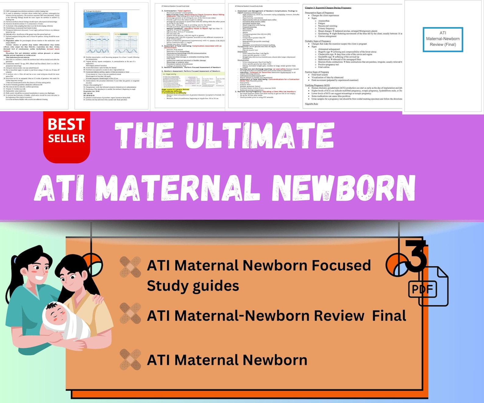 The Complete ATI Maternal Newborn Nursing Study Guide: Essential ...