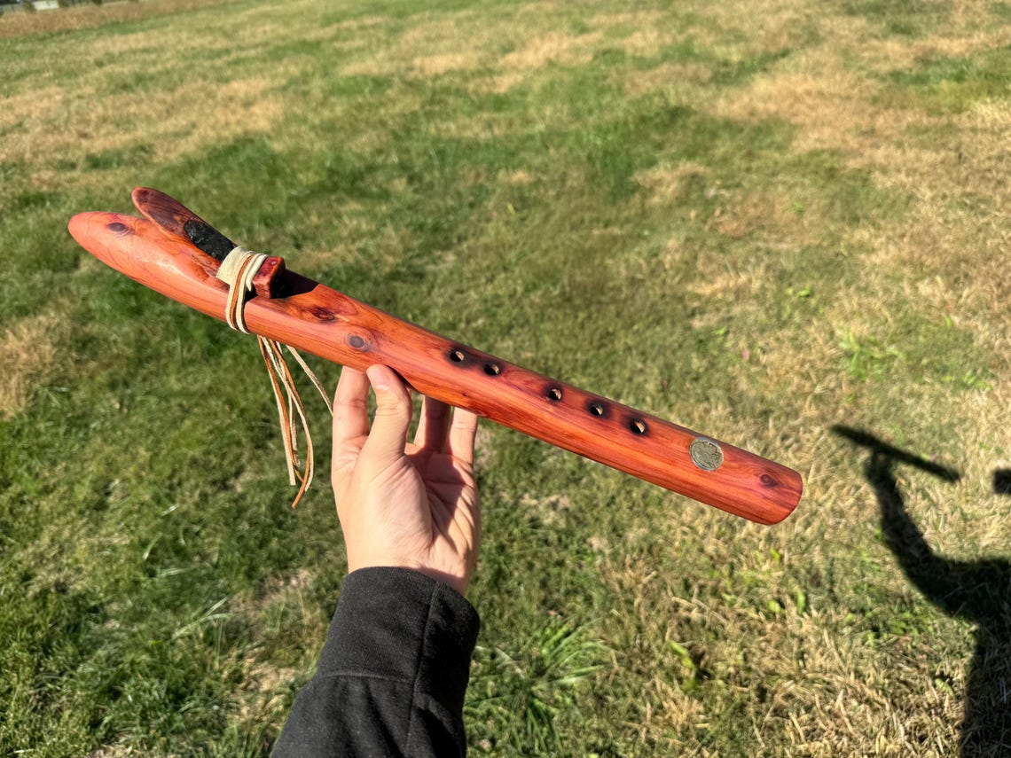 Native American Flute in the Key of A. Eastern Red Aromatic Cedar ...