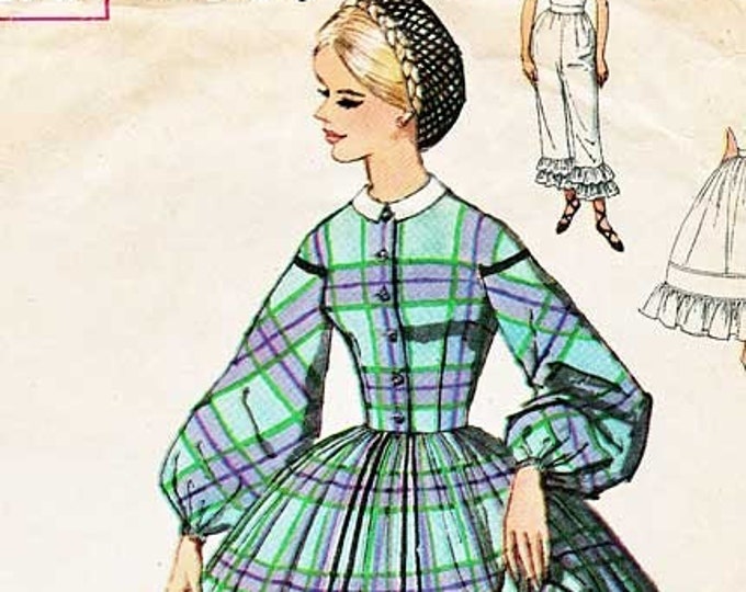 Simplicity Pattern 4142 Centennial Costume Hoop Petticoat Pantalets 12 ...