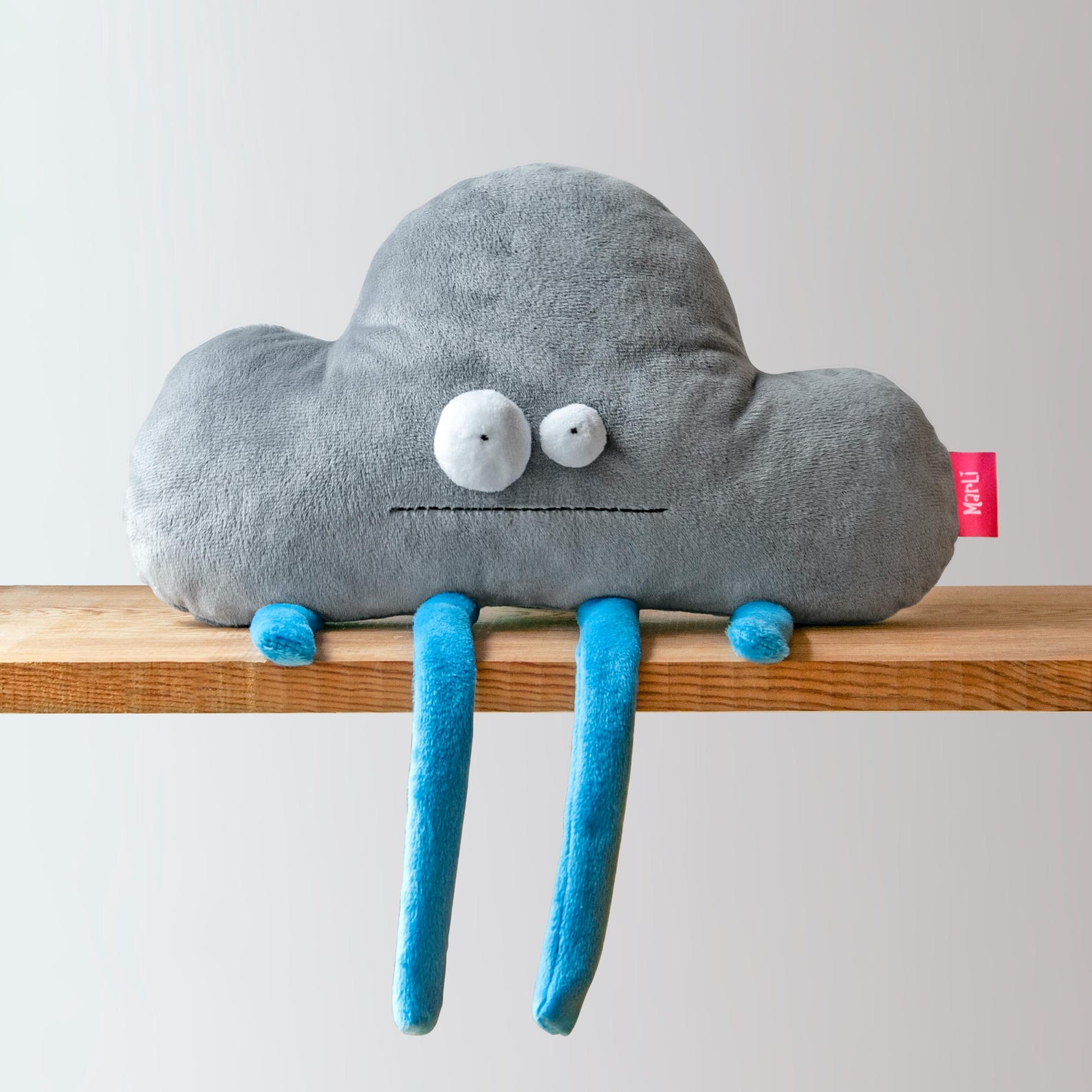Unique Handmade Stuffed Rain Cloud Pillow, Plush Interior Toy,kids Room ...