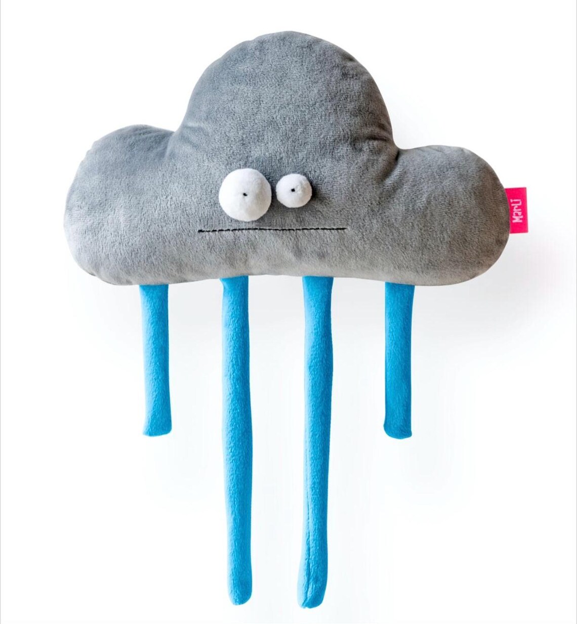 Unique Handmade Stuffed Rain Cloud Pillow, Plush Interior Toy,kids Room ...