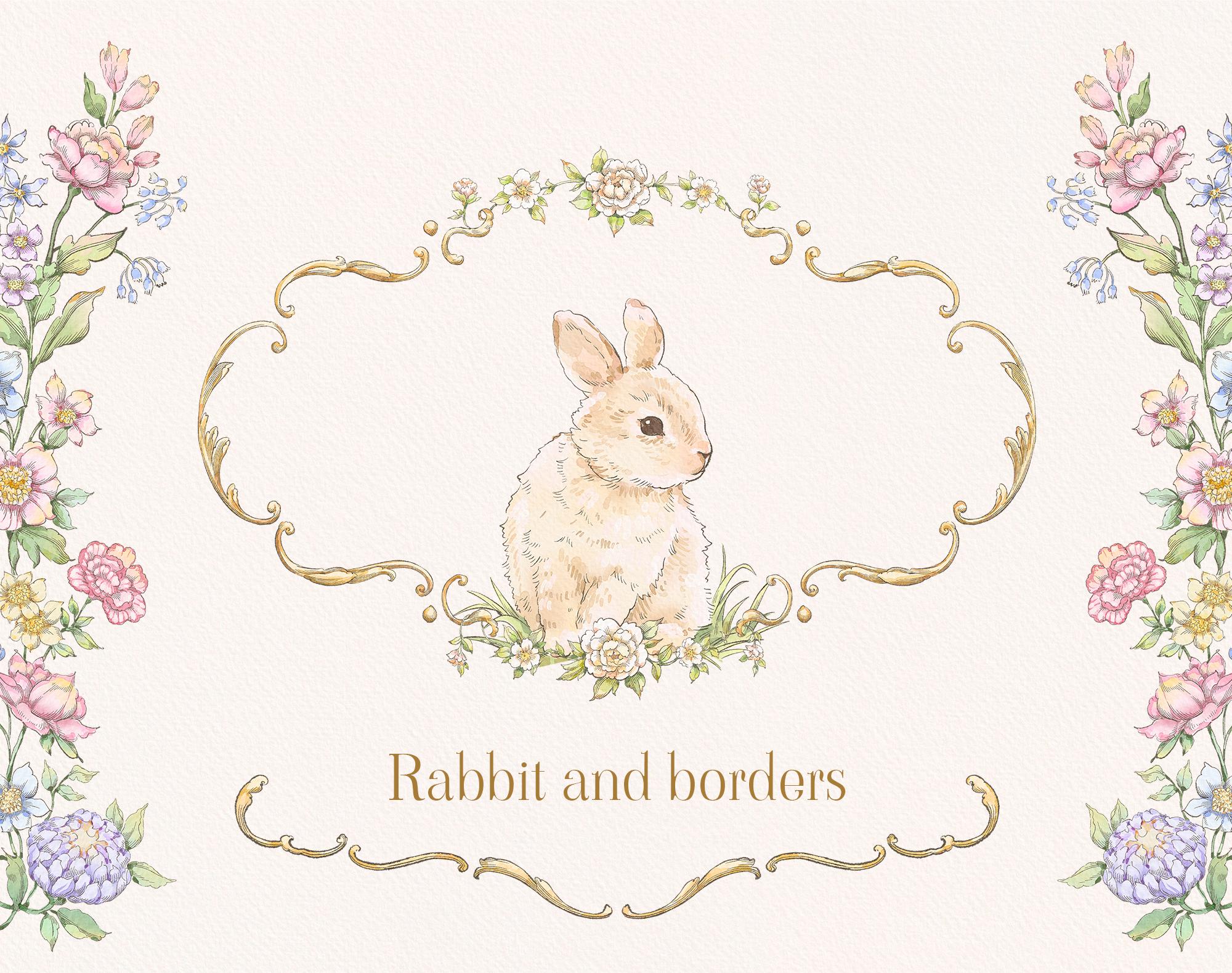 Belle Wood Watercolor Vintage PNG Clipart, Vintage Flowers, Bouquet ...