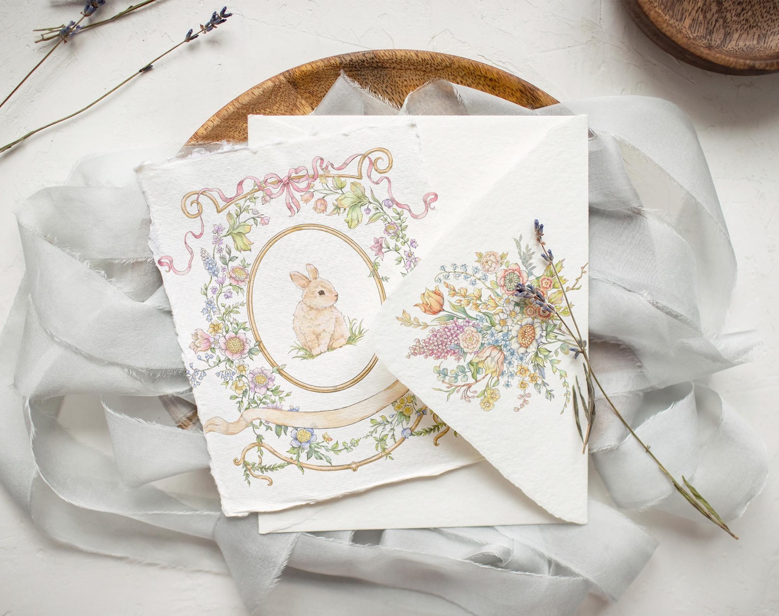 Belle Wood Watercolor Vintage PNG Clipart, Vintage Flowers, Bouquet ...