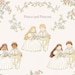 Watercolor Castle Clipart: Princess, Unicorn, Pegasus (digital Download ...