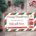 Personalised Christmas Experience Gift Card Voucher Template (digital ...