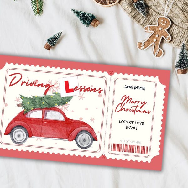 Vouchers for Car - Etsy UK