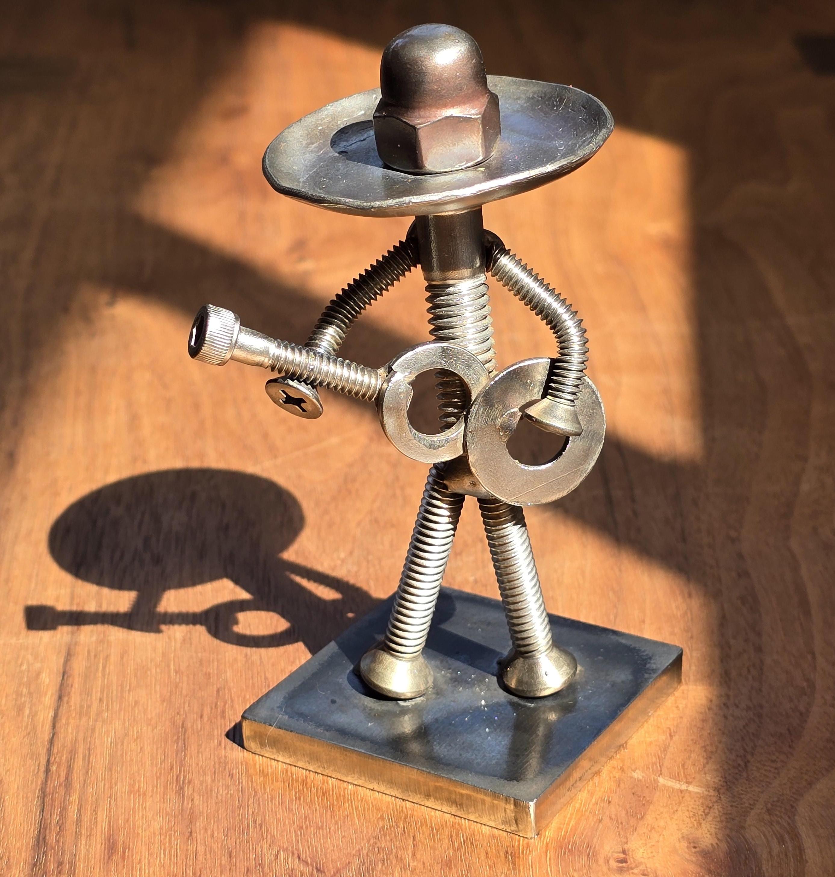 Metal Mariachi Man Sculpture Welding Metal Art ONLY ONE - Etsy