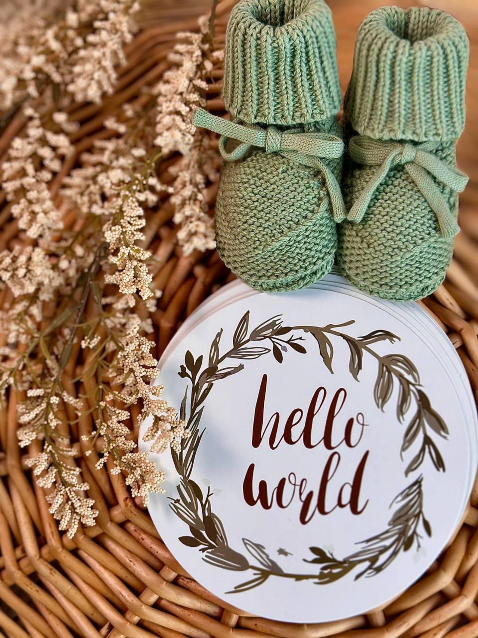 NEW* Baby Gift Box GREEN Nature Gender Neutral Baby Present, Gifr for ...