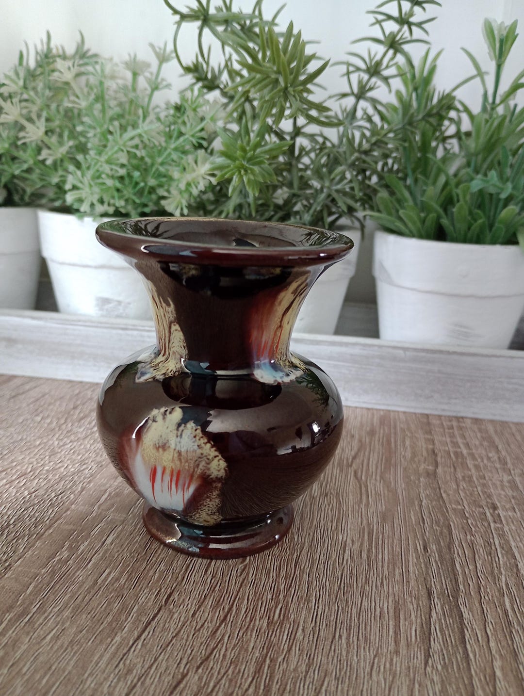 Vintage 70s Jasba Keramik Pottery Vase - Etsy