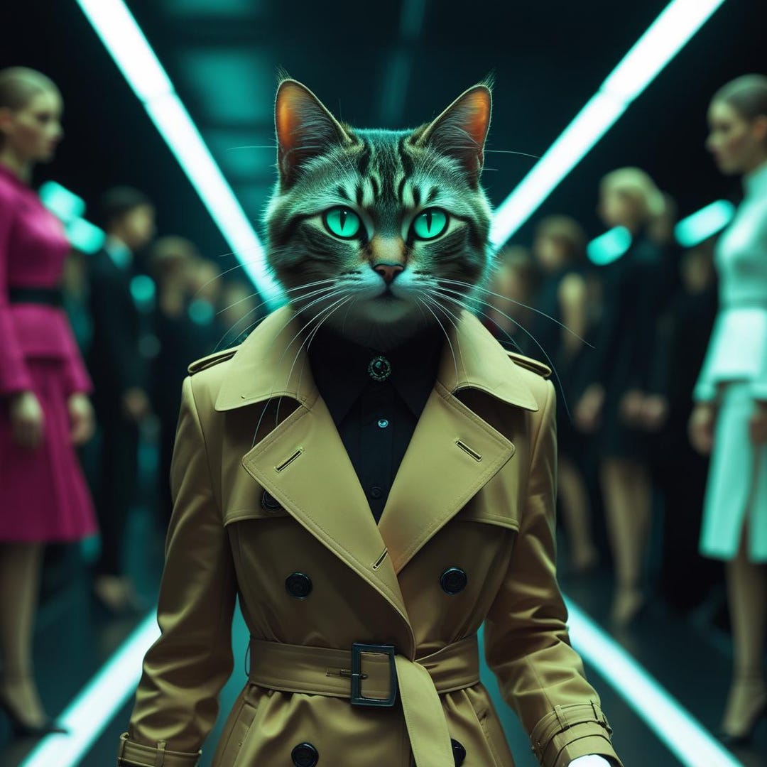 Cats in Coats Coloring Book | Fashionable Feline Art | Printable CMYK ...