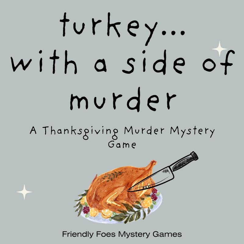 Murder Mystery - Etsy