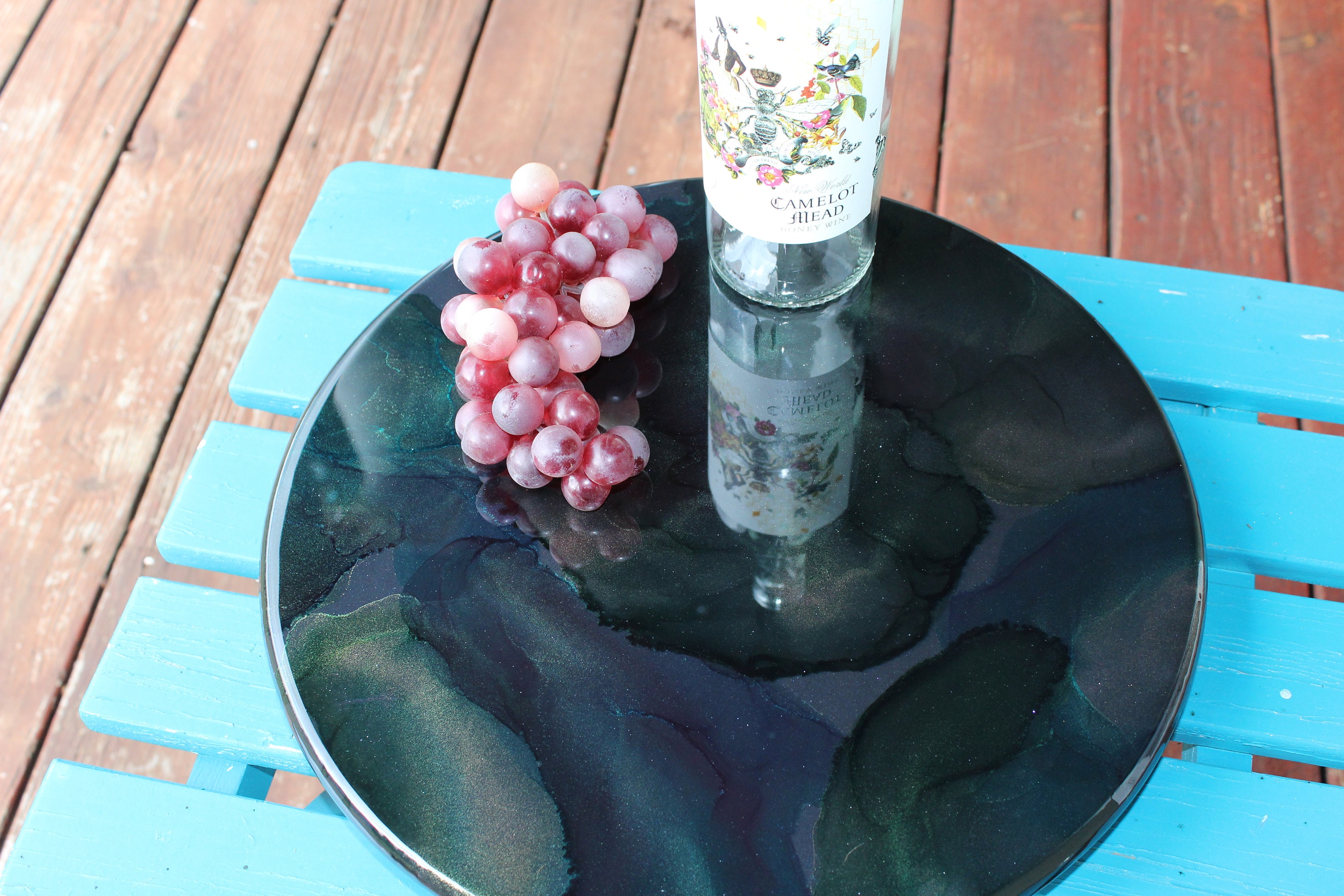 14" Lazy Susan, Housewares, Unique Gift, One-of-a-kind Decor - Etsy