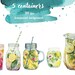 Digital Watercolor Lemonade Clipart Elements, Instant Download ...