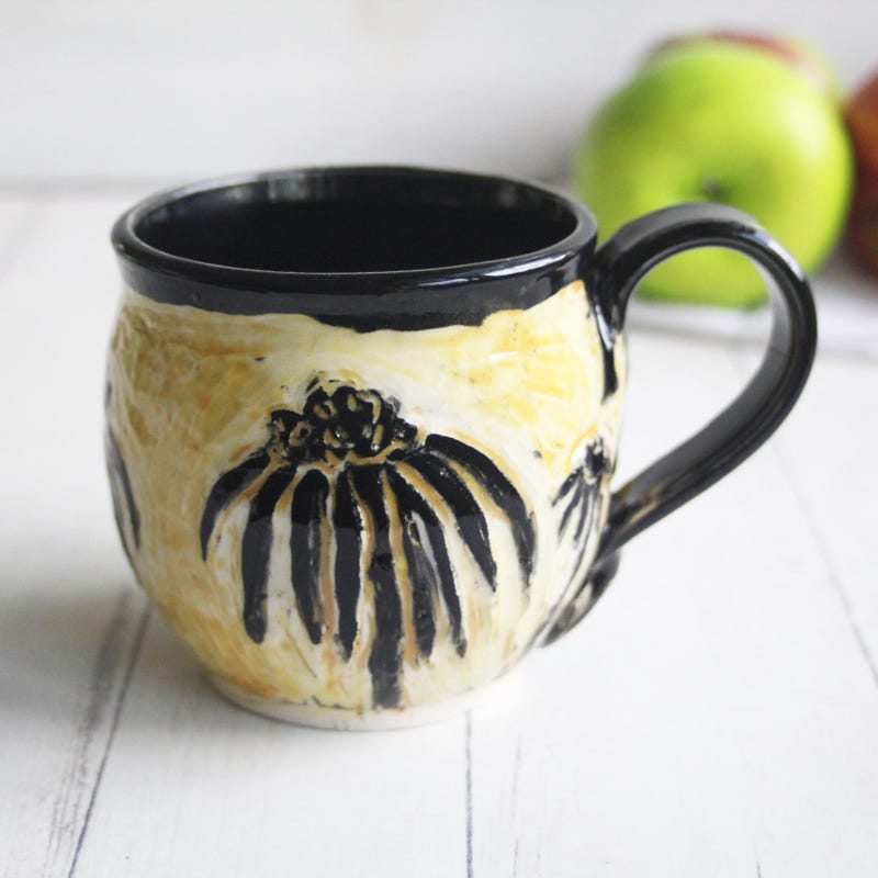 Sgraffito Mug - Etsy