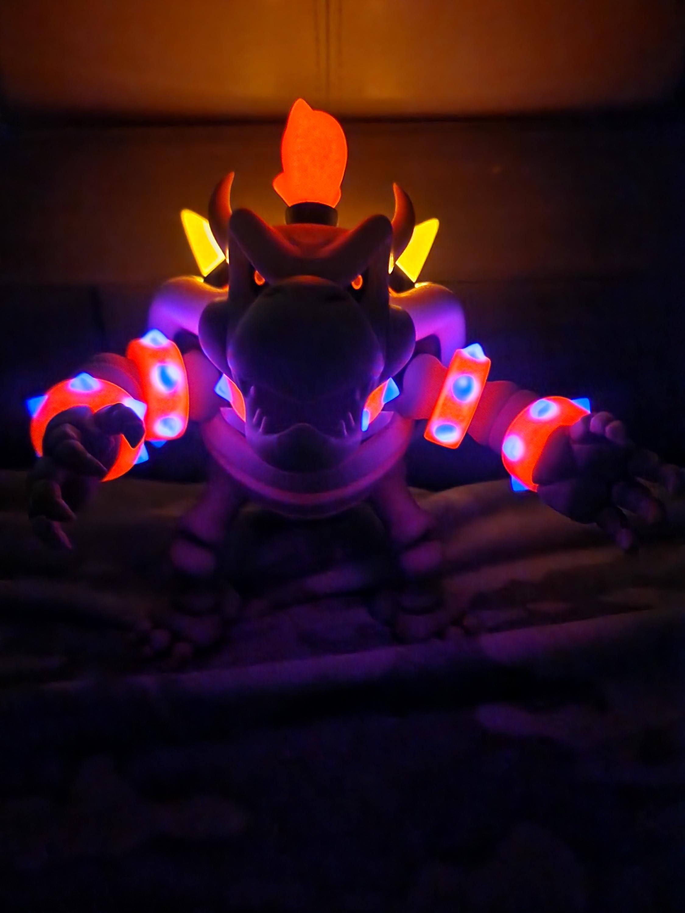 DRY BOWSER (glow in the Dark) 3D Printed - Etsy