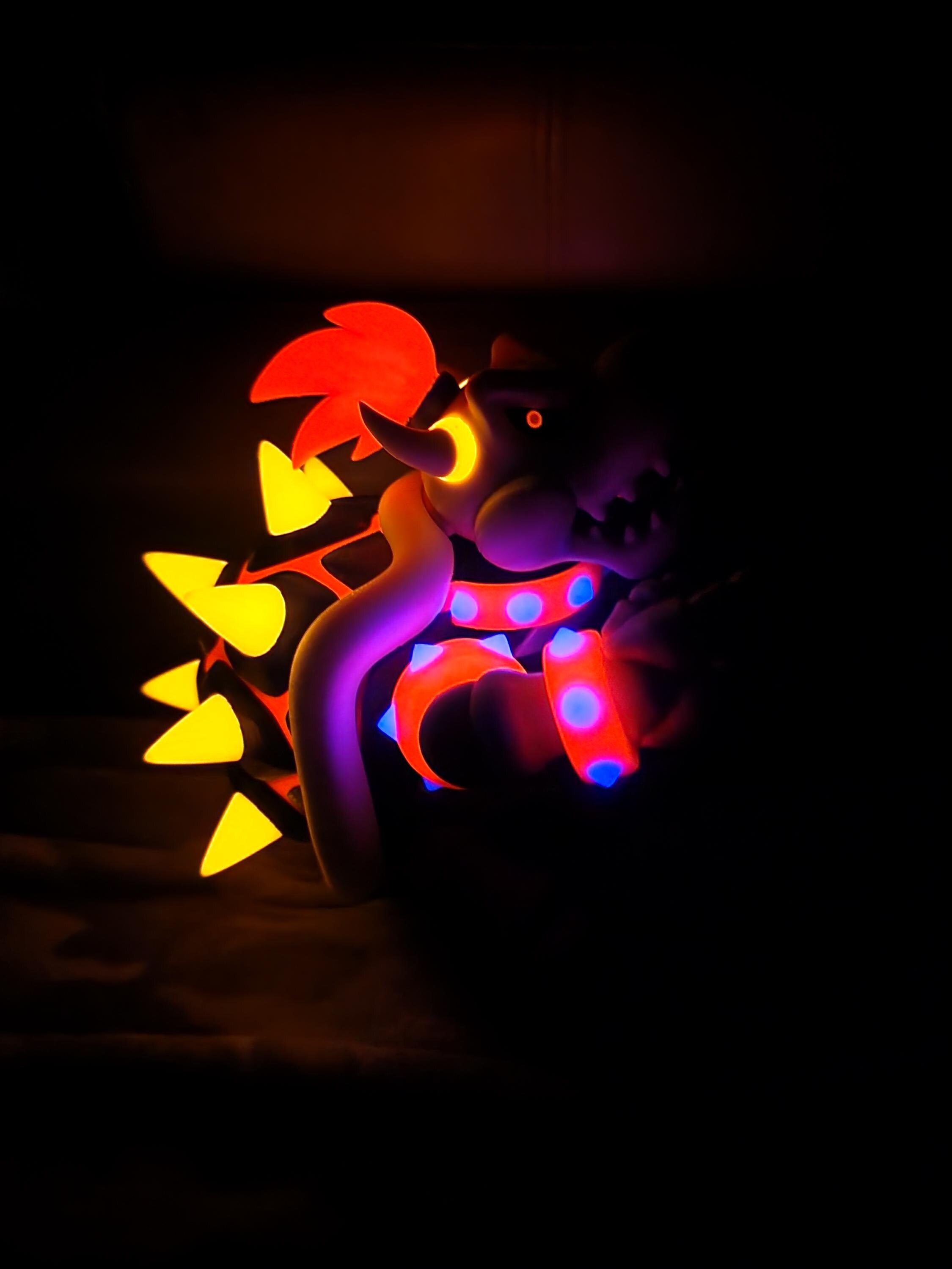 DRY BOWSER (glow in the Dark) 3D Printed - Etsy