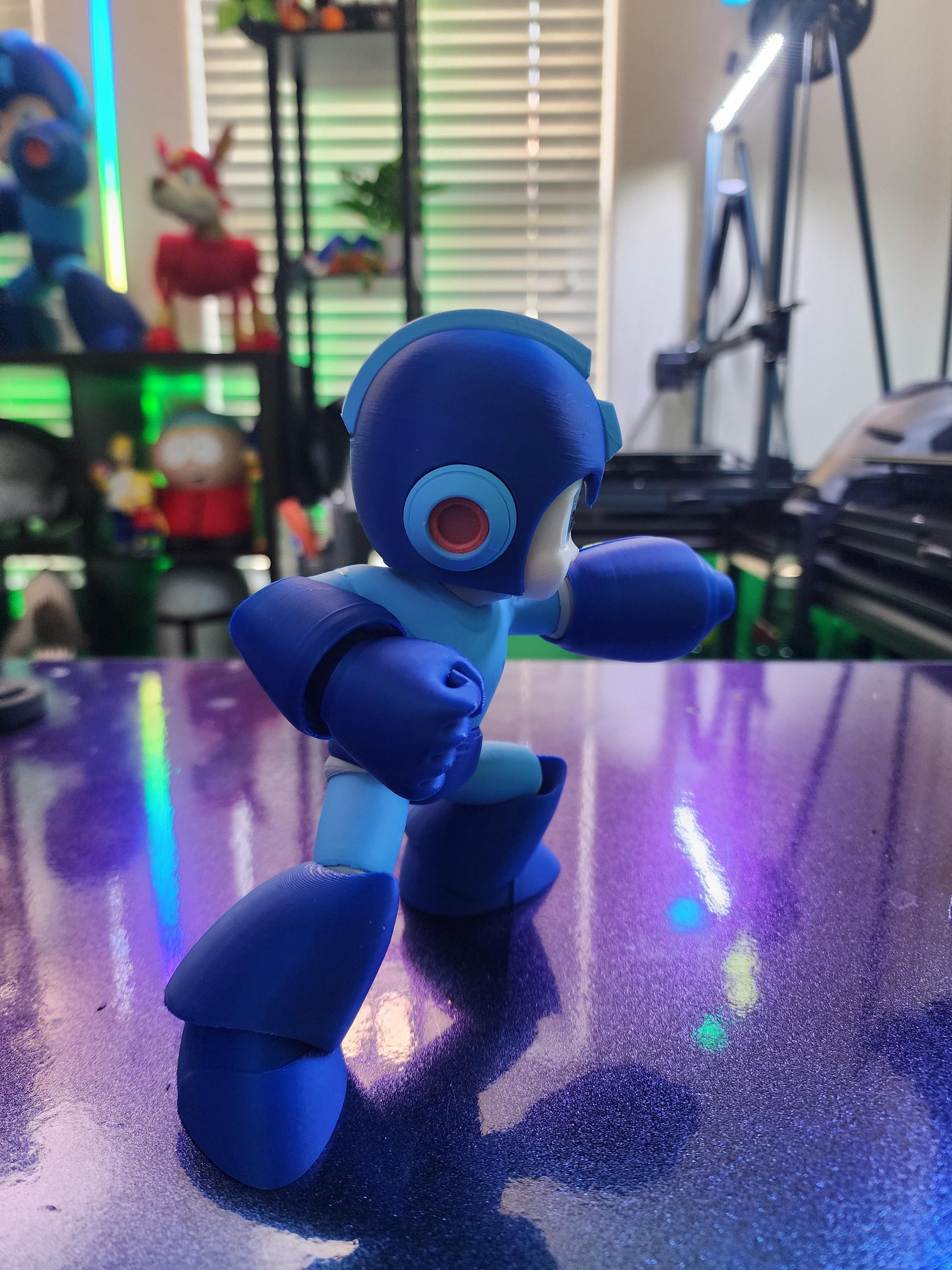 Mega Man 3D Printed Collectible - Etsy