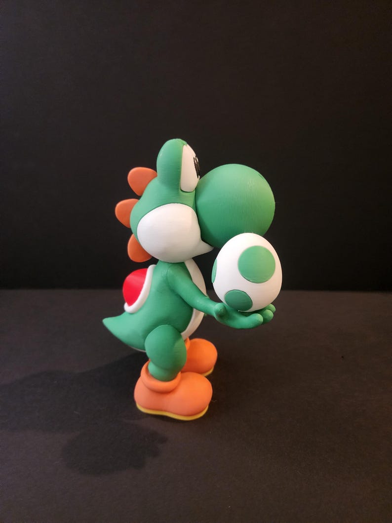 Super Mario: It's Yoshi!!!!! A 3D Printed Yoshi Figure! Collect Them ...