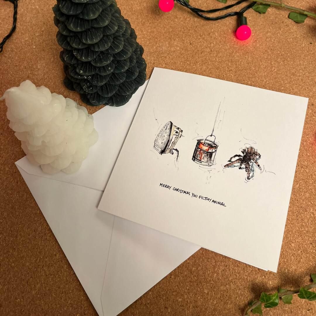 Home Alone Christmas Card - Etsy UK