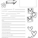 All About My Mom Questionnaire, Personalizable Mother's Day Craft ...
