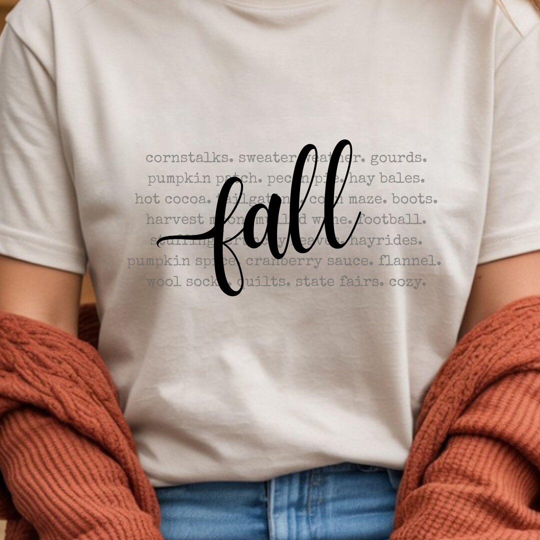 Fall PNG, Fall Shirt Design, Fall Words, Sweater Weather, Pecan Pies ...