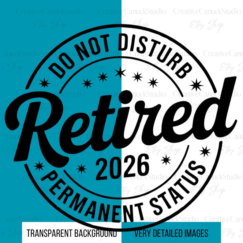 Officially Retired SVG/PNG | Retired 2026 PNG Svg| Retirement Gift ...