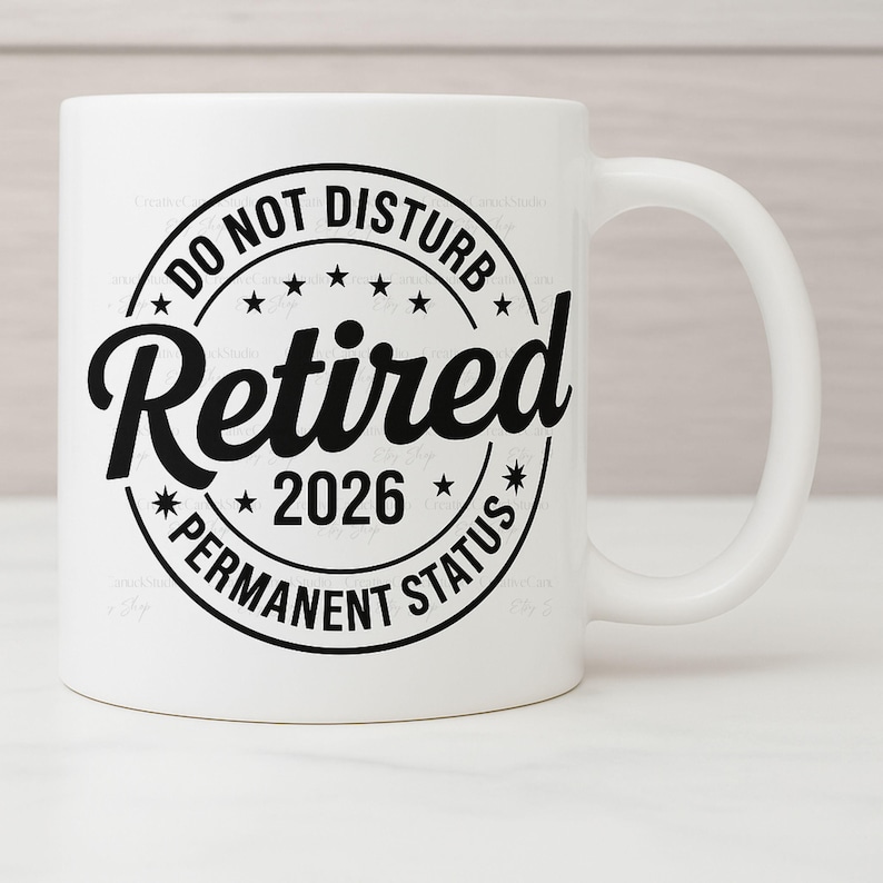 Officially Retired SVG/PNG | Retired 2026 PNG Svg| Retirement Gift ...