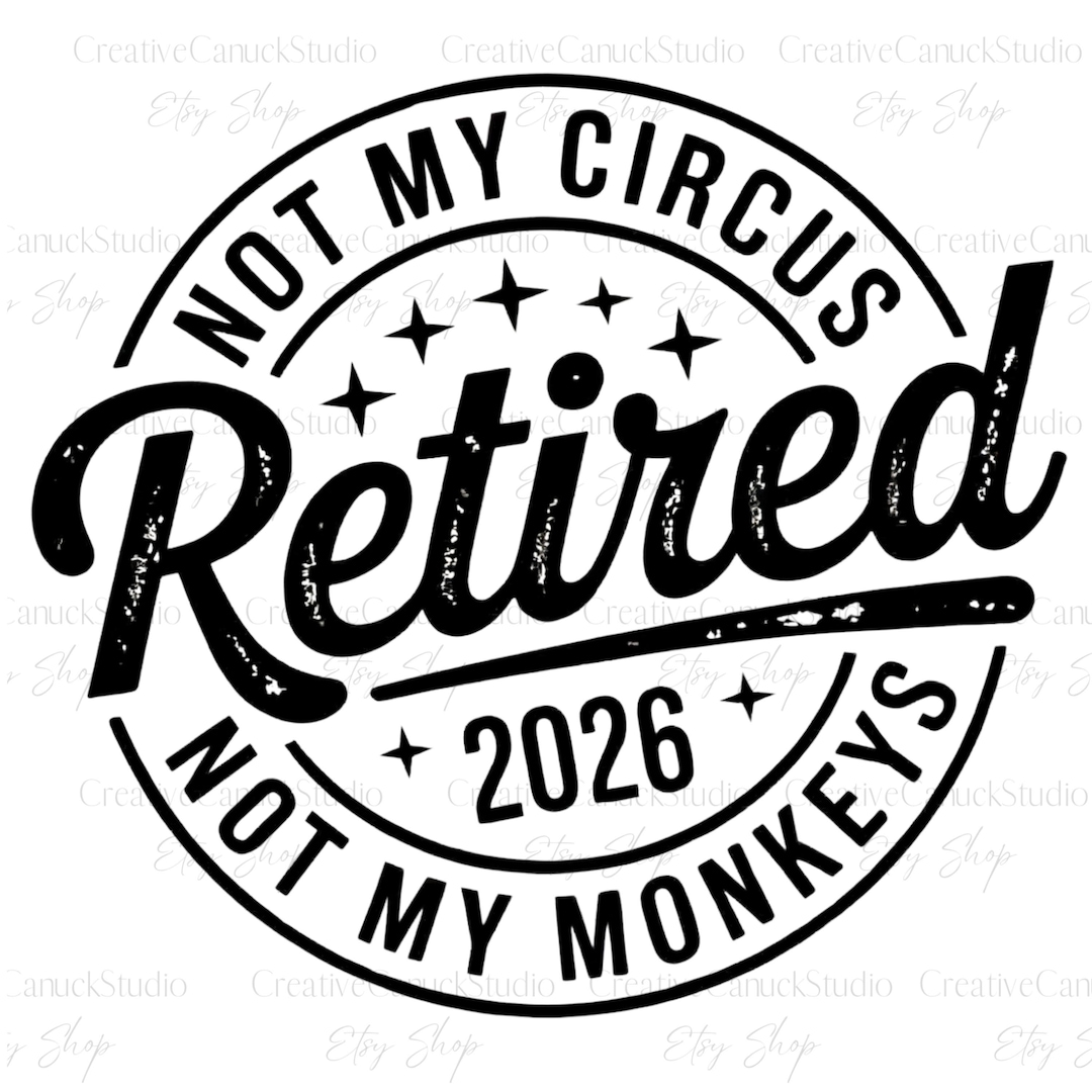 Officially Retired SVG/PNG | Retired 2026 PNG | Retirement Gift ...