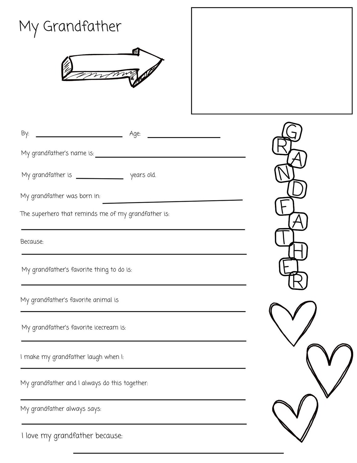 All About My Dad Questionnaire, Father's Day Gift, Father's Day ...