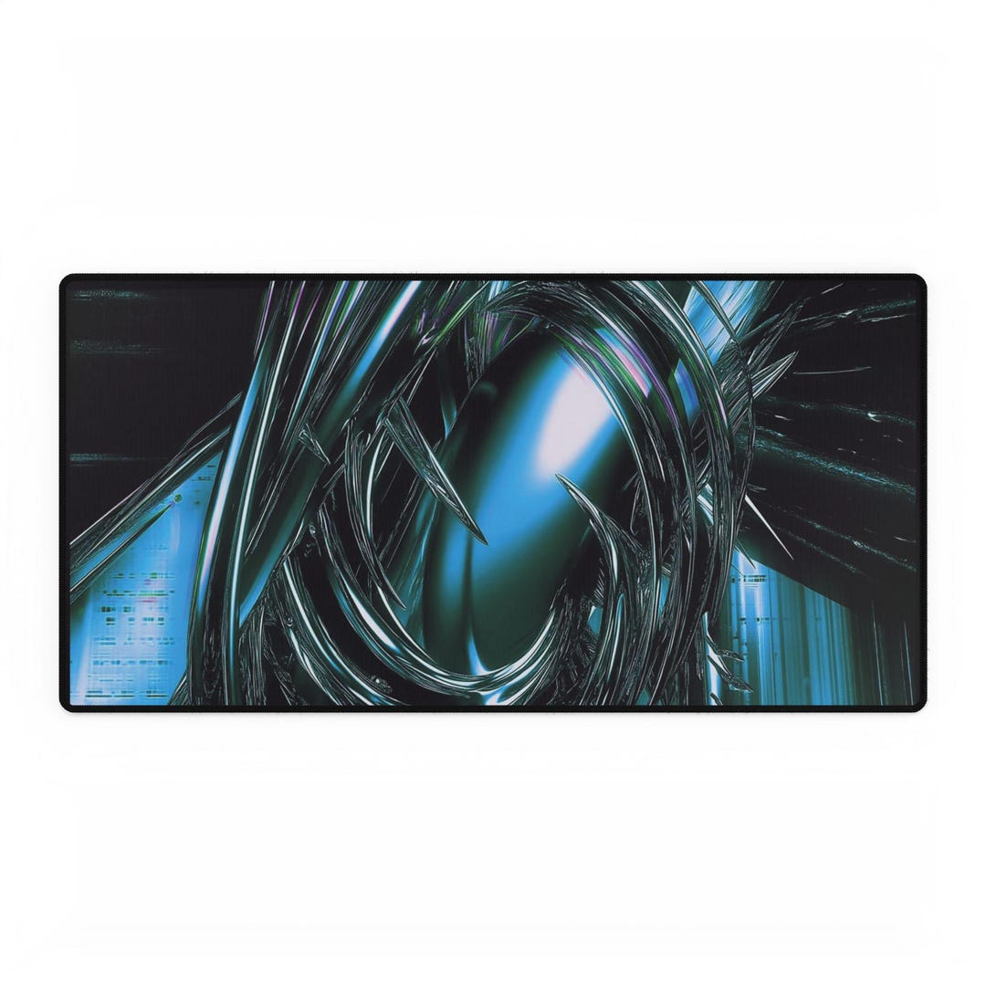 Desk Mats Y2k Metal Heart Aesthetic - Etsy