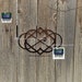 Infinite Heart Metal Sign Love Symbol Wedding Gift Metal Art Rustic ...